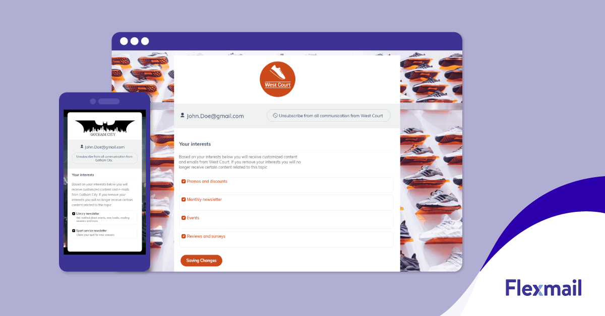 Waarom jouw e-mailcommunicatie niet zonder interesses kan | Flexmail